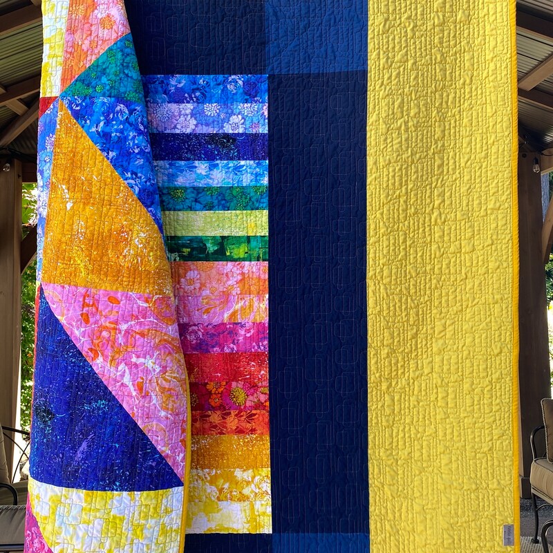 Abstract Quilt - Etsy