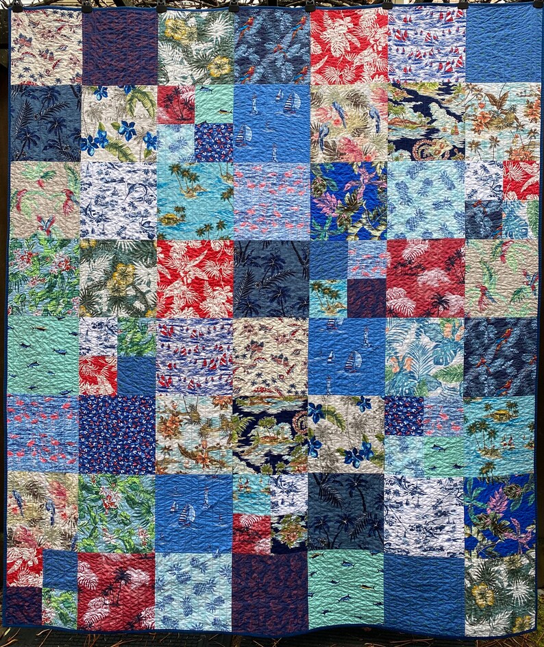 Custom Memory Quilt. Made-to-order Quilt Using Clothing Worn - Etsy