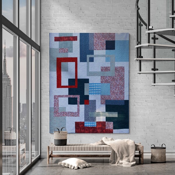Mid Century Quilt Pattern - Etsy