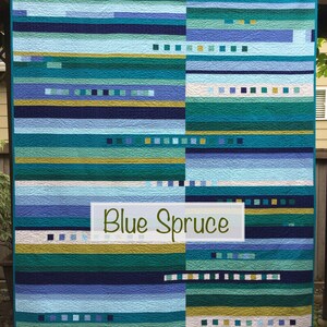 Modern Custom Quilt MODERN LINEAR Mid-century Design. Made to Order ...