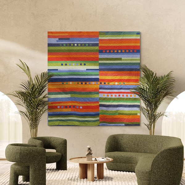 Mid Century Quilt - Etsy