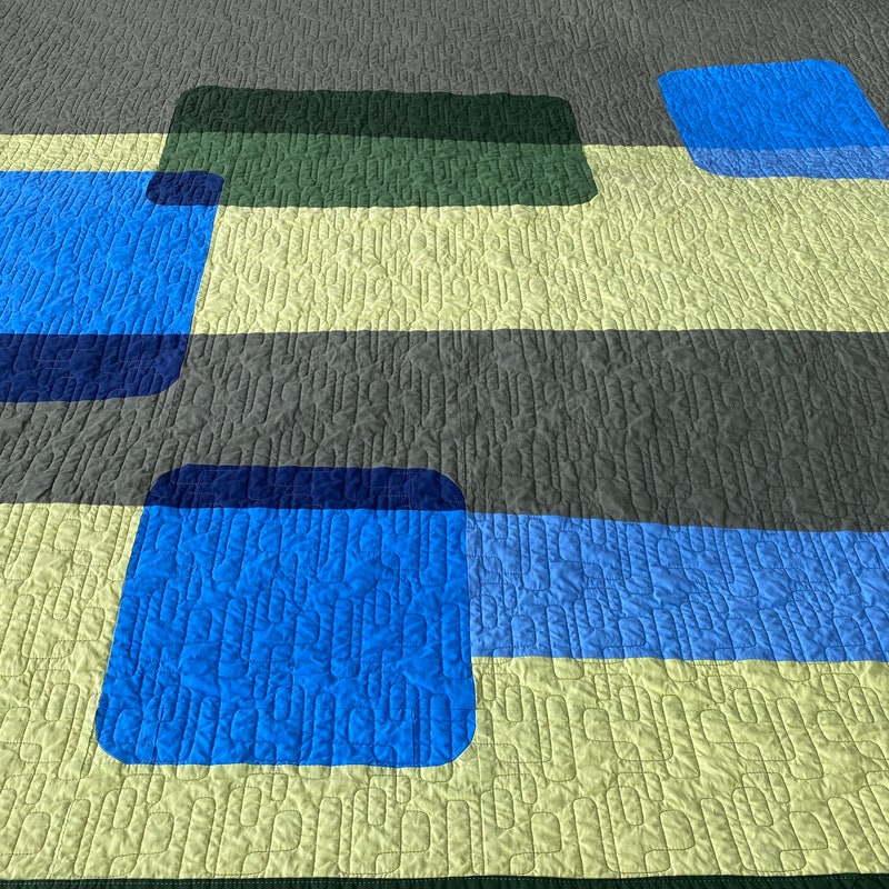 Modern Boy Quilt - Etsy