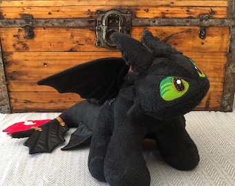 Toothless plush | Etsy