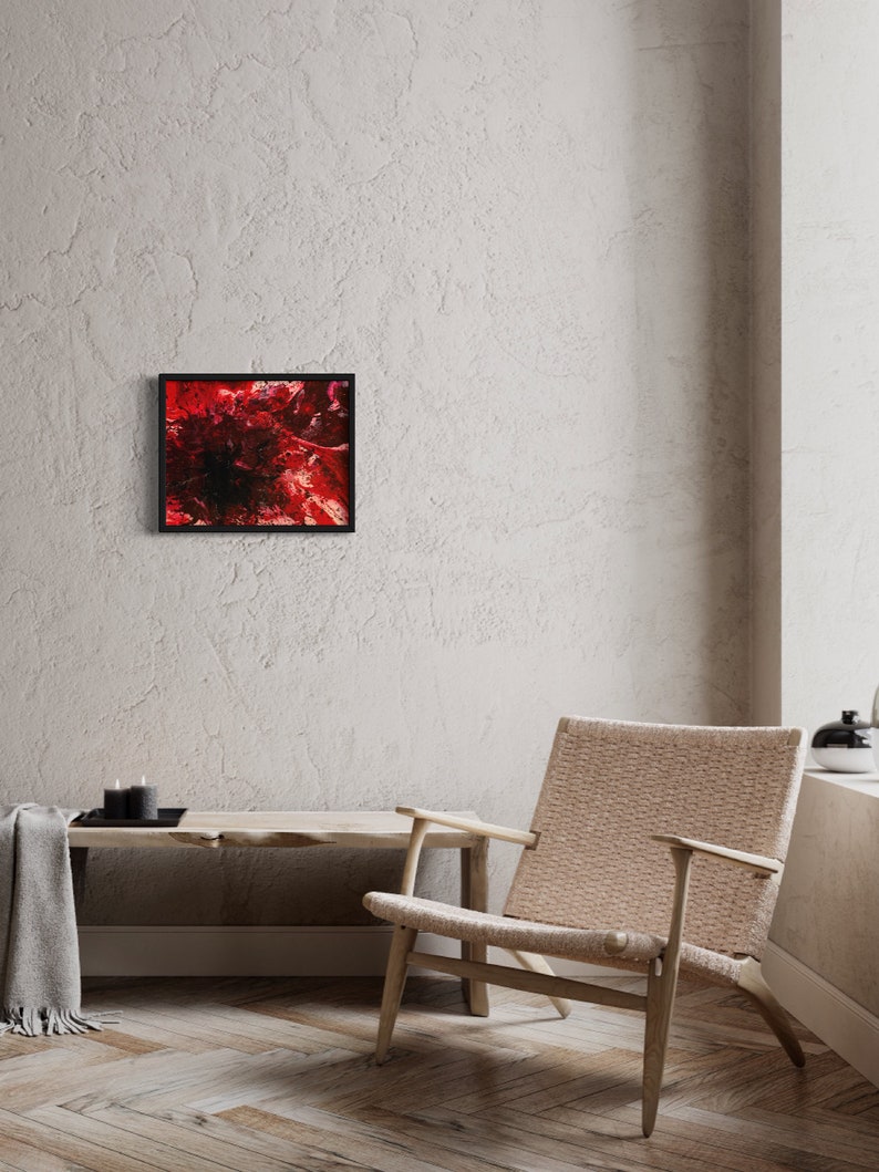 Eviscerate Art Print Gorey Blood Splatter Blood in Blood Out Blood Drop ...