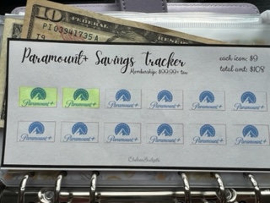 Printable Paramount Plus Tracker - Etsy