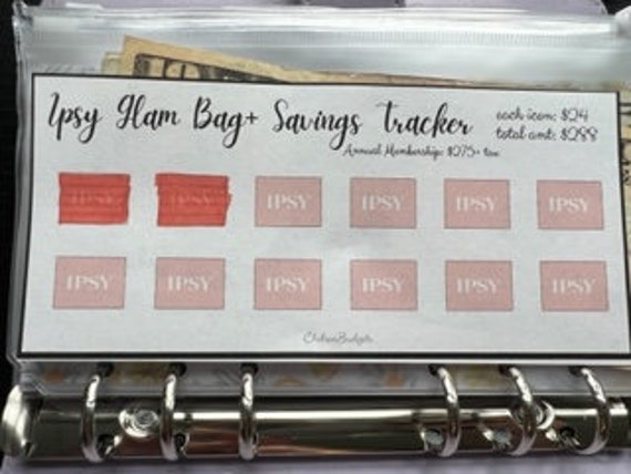 Printable Ipsy Glam Bag Plus Tracker - Etsy