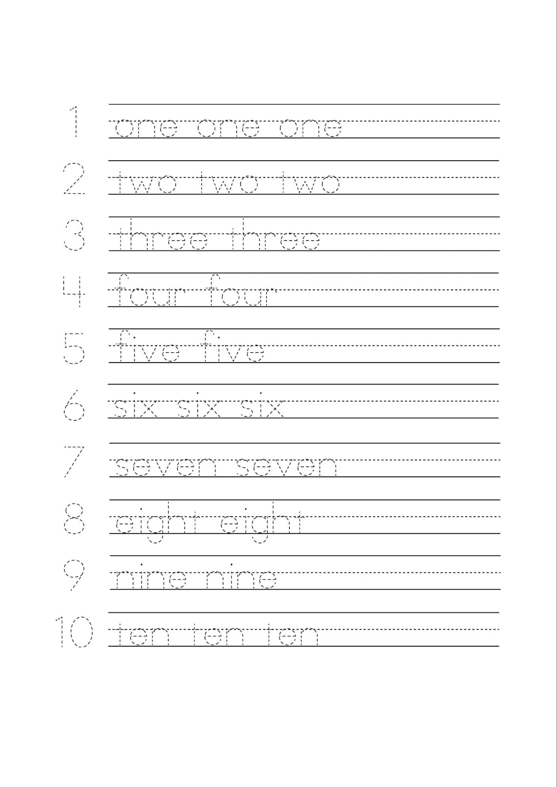 PRESCHOOL/KINDERGARTEN Handwriting Practice Alphabet - Etsy