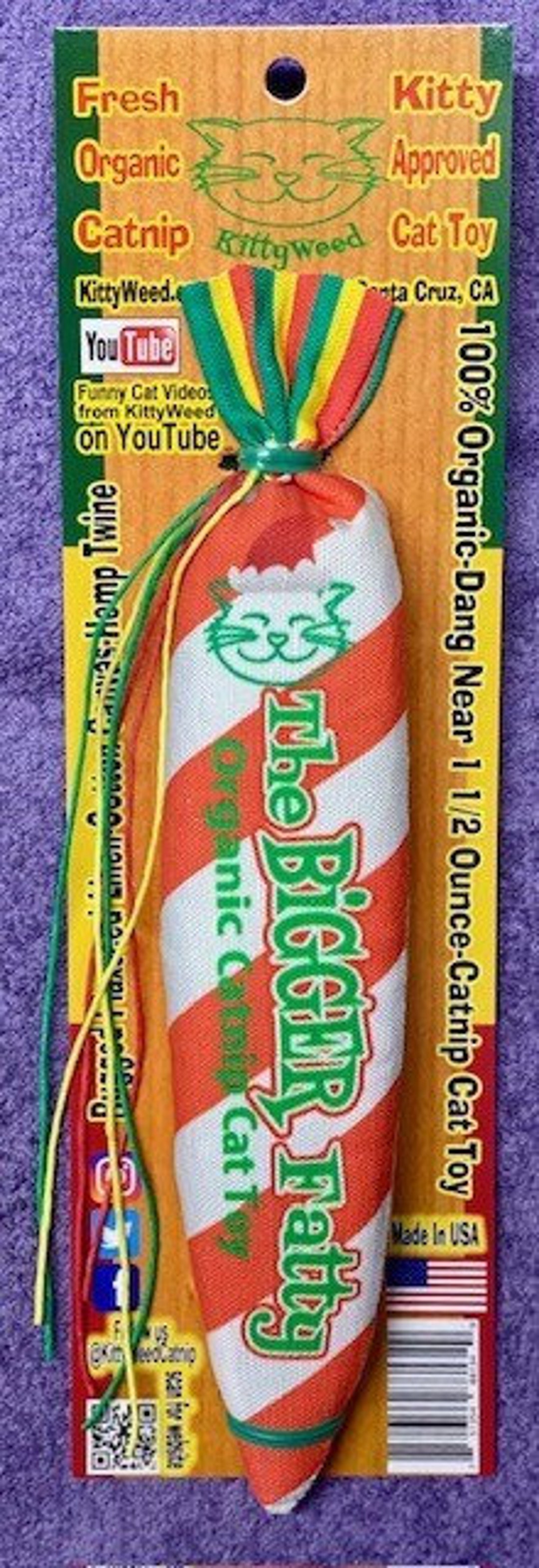 BIGGER FATTY Catnip Cat Toy! Funny Cat Toys, Cat Christmas Gifts, Gifts ...