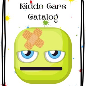 Boo Boo Bandage Binder Cover Graphics Printable PDF - Etsy