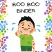 Boo Boo Bandage Binder Cover Graphics Printable PDF - Etsy