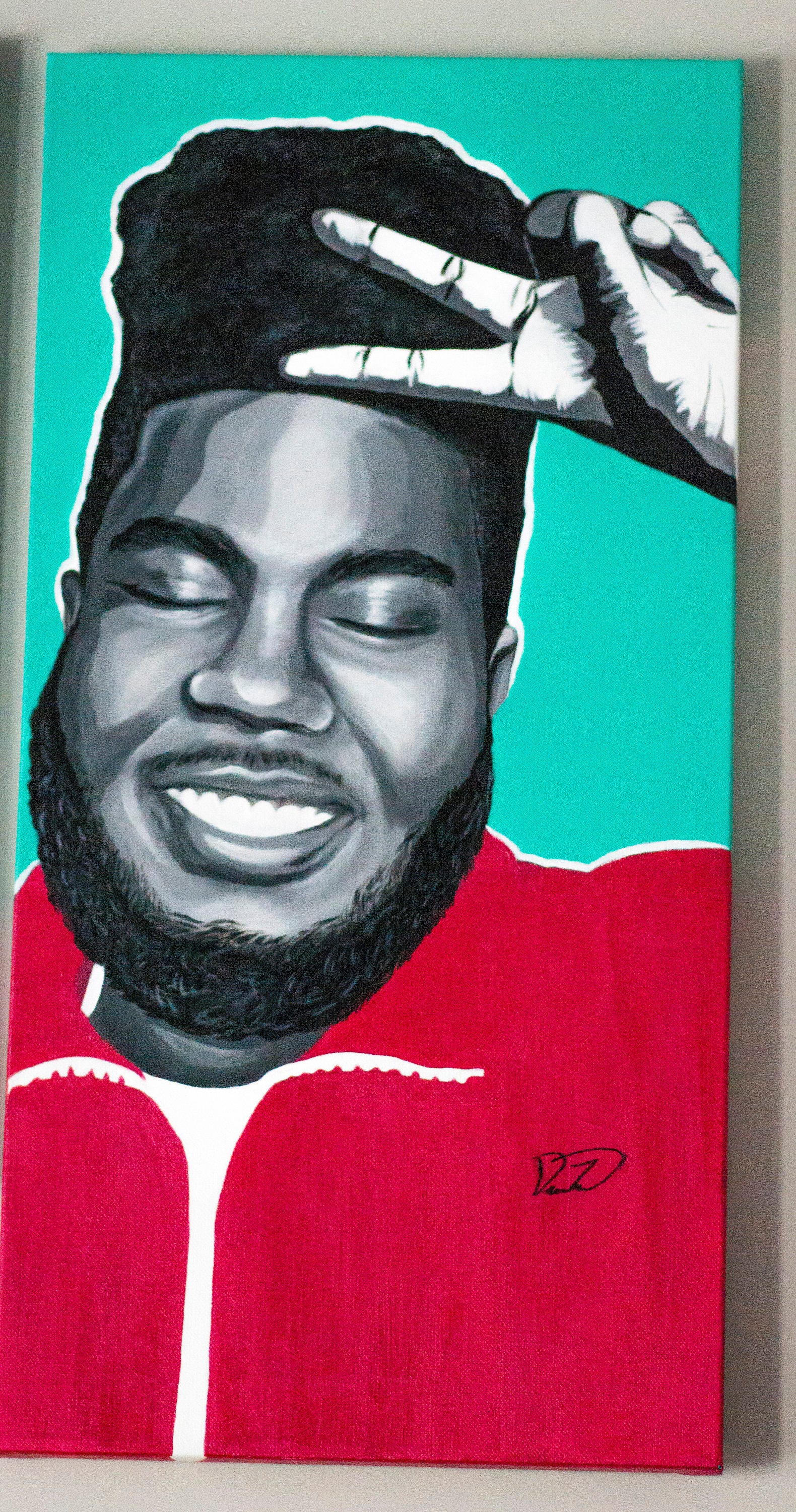 Khalid Painting 12x24 | Etsy