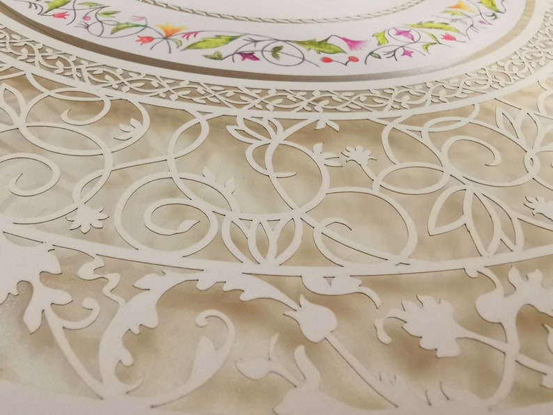 Home Blessing Paper Cut Judaica Wall Art | Etsy