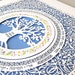 Personalized Blue Family Tree Papercut Wall Art Judaica - Etsy
