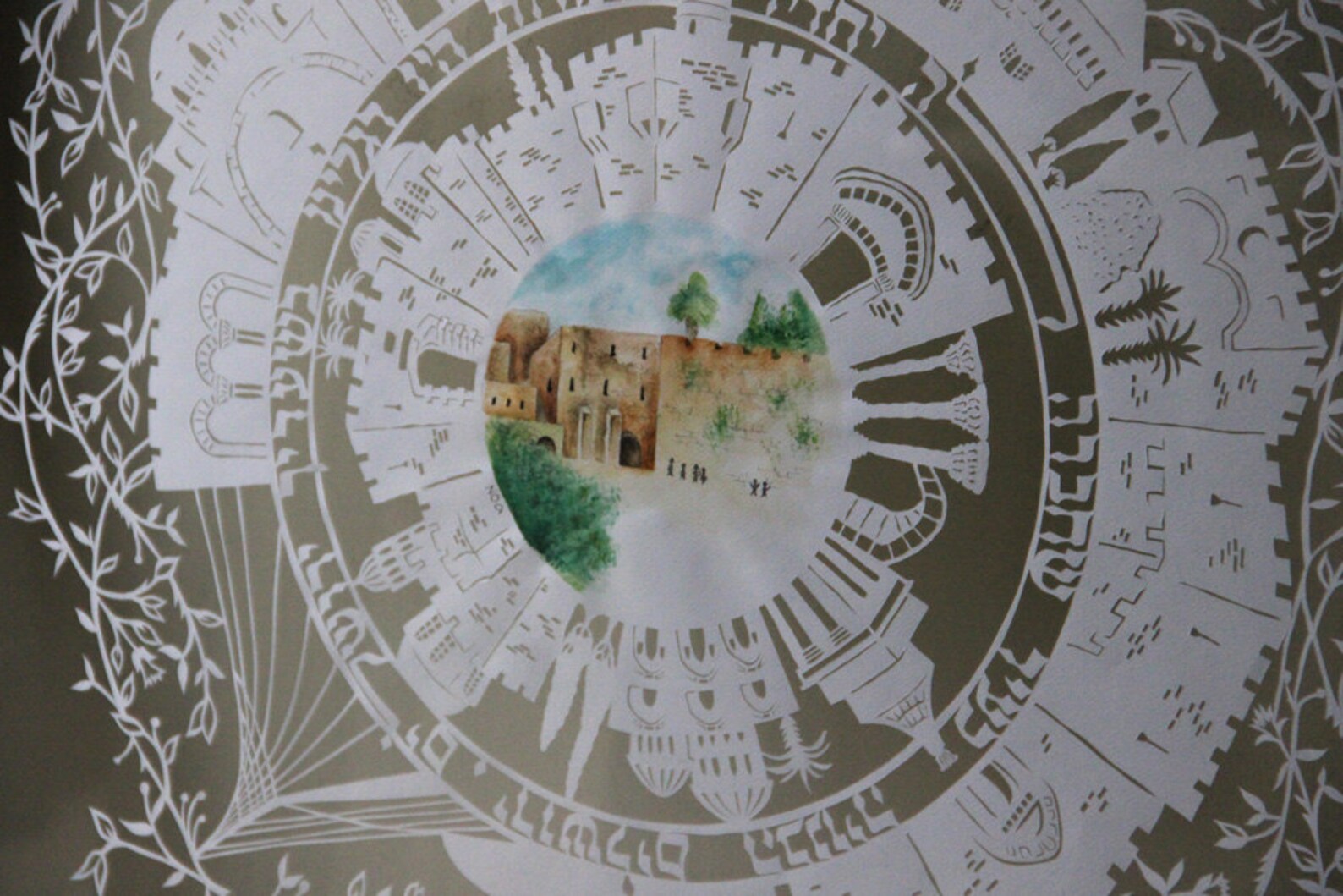 Jewish Home Decor Jerusalem Hand Made Art Judaica Wall Art - Etsy