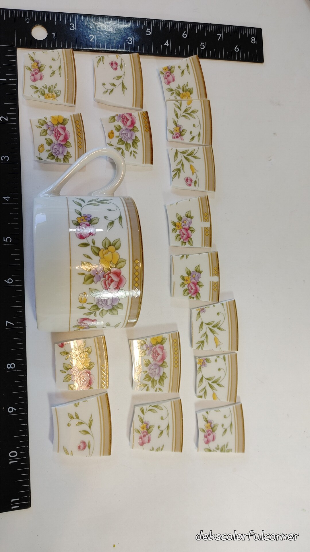 Cut in Half Cup Ready-to-use Mosaic Raw Supply With Matching Cut China ...