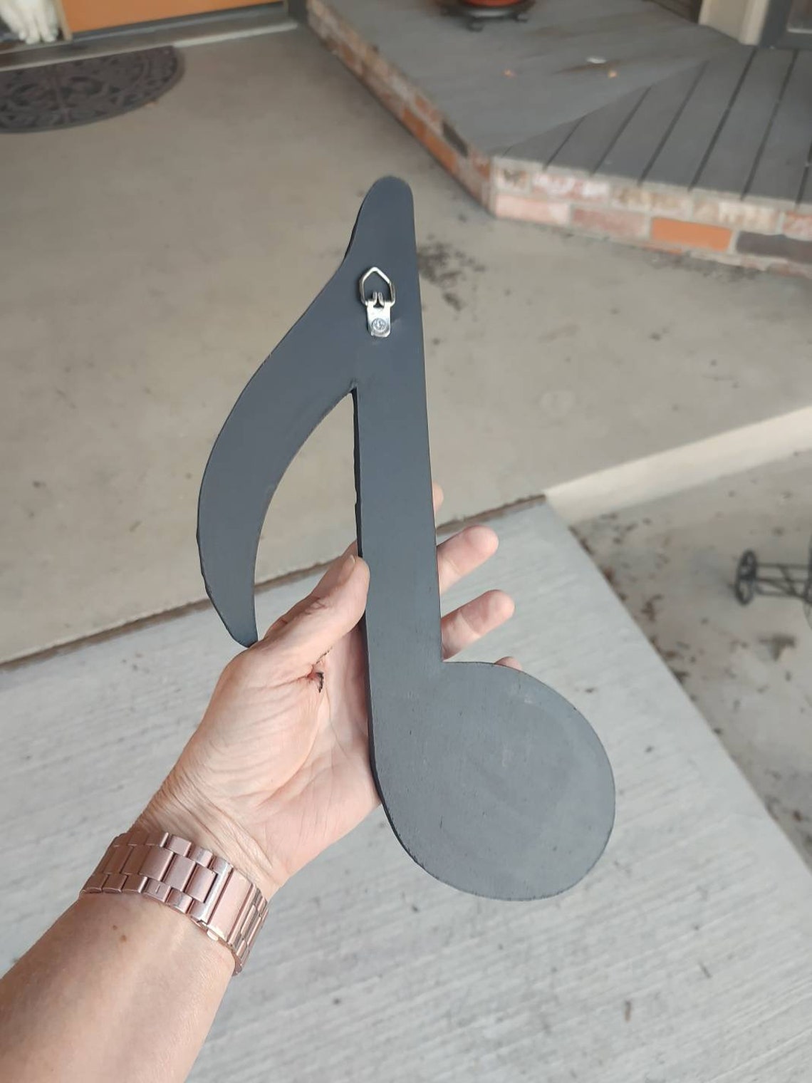 Music Note Mosaic Glass Art Wall Hanging Rock and Roll Kids - Etsy