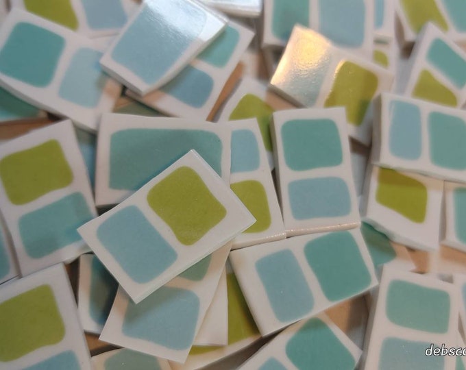 Ceramic China Pieces 45 Pieces Hand Cut Ready to Use Assorted Sizes of ...