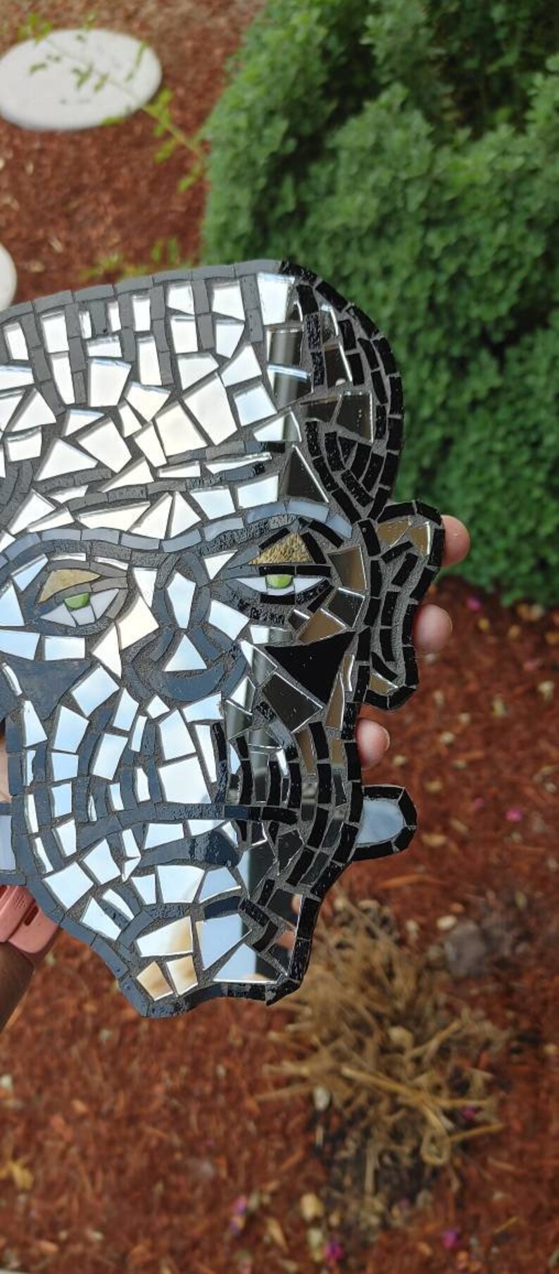 Horror Frankenstein Mosaic Sugar Skull Art Decor Plaque Movie | Etsy