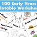 100 Printable Early Years Worksheets | Preschool Learning Activities ...