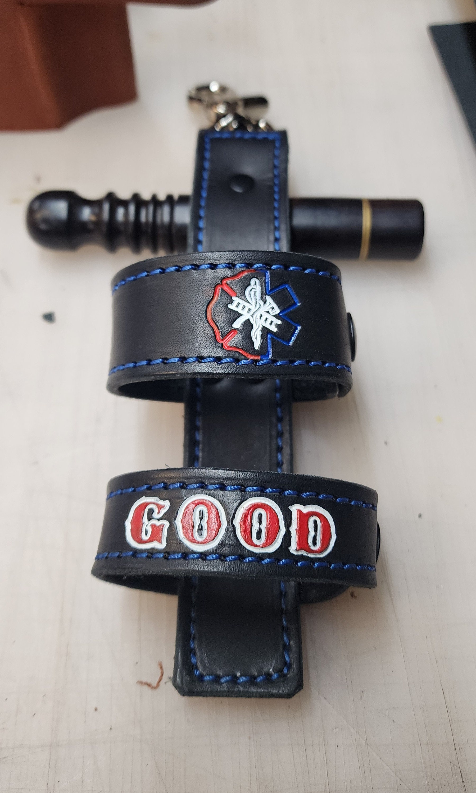 Custom Leather Flashlight Strap - Etsy