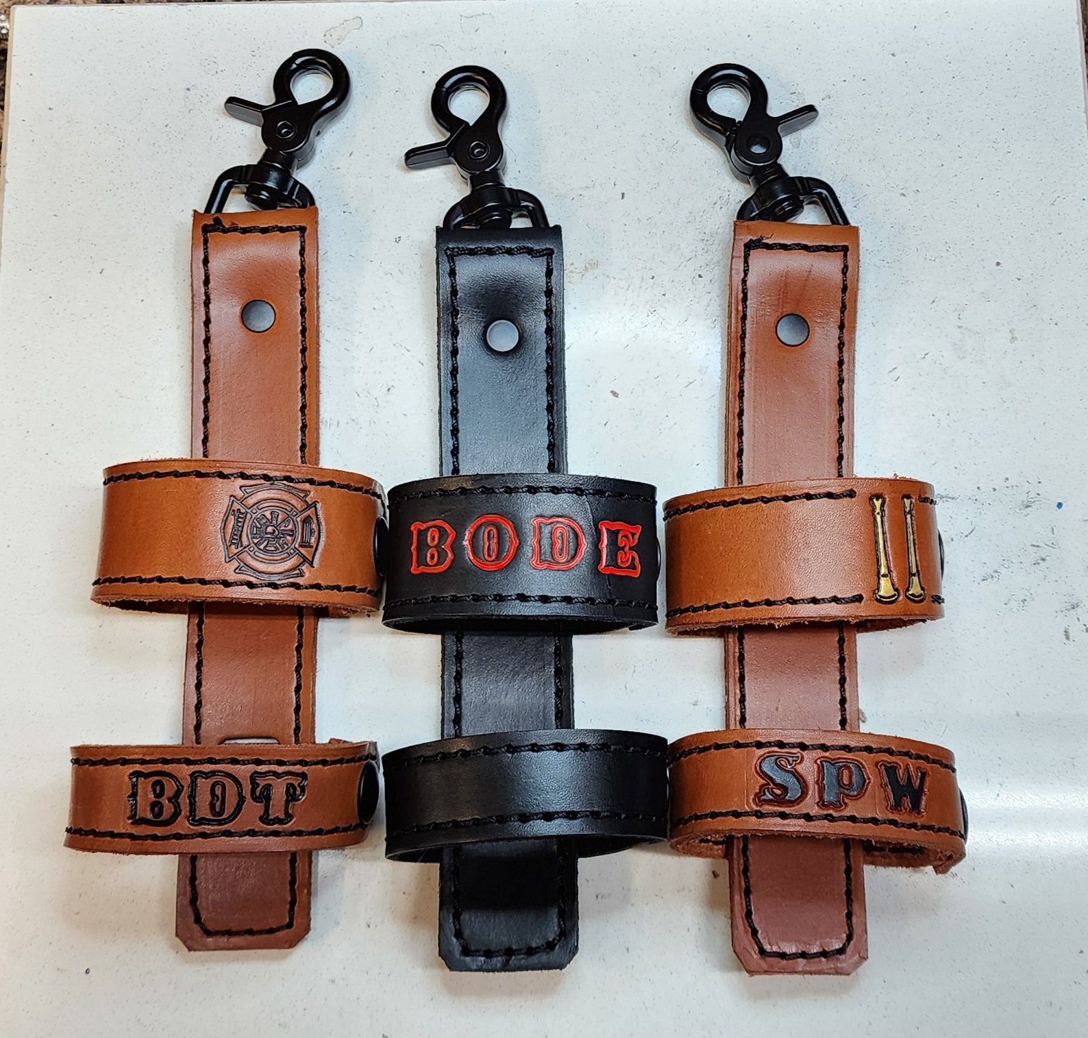 Custom Leather Flashlight Strap - Etsy