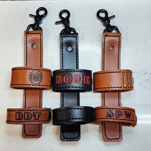 Custom Leather Flashlight Strap - Etsy