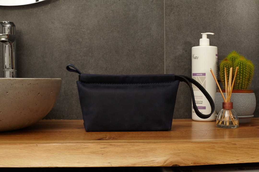 Groomsmen Dopp Kit, Dopp Kit Pattern, Bathroom Bag for Men, Leather ...