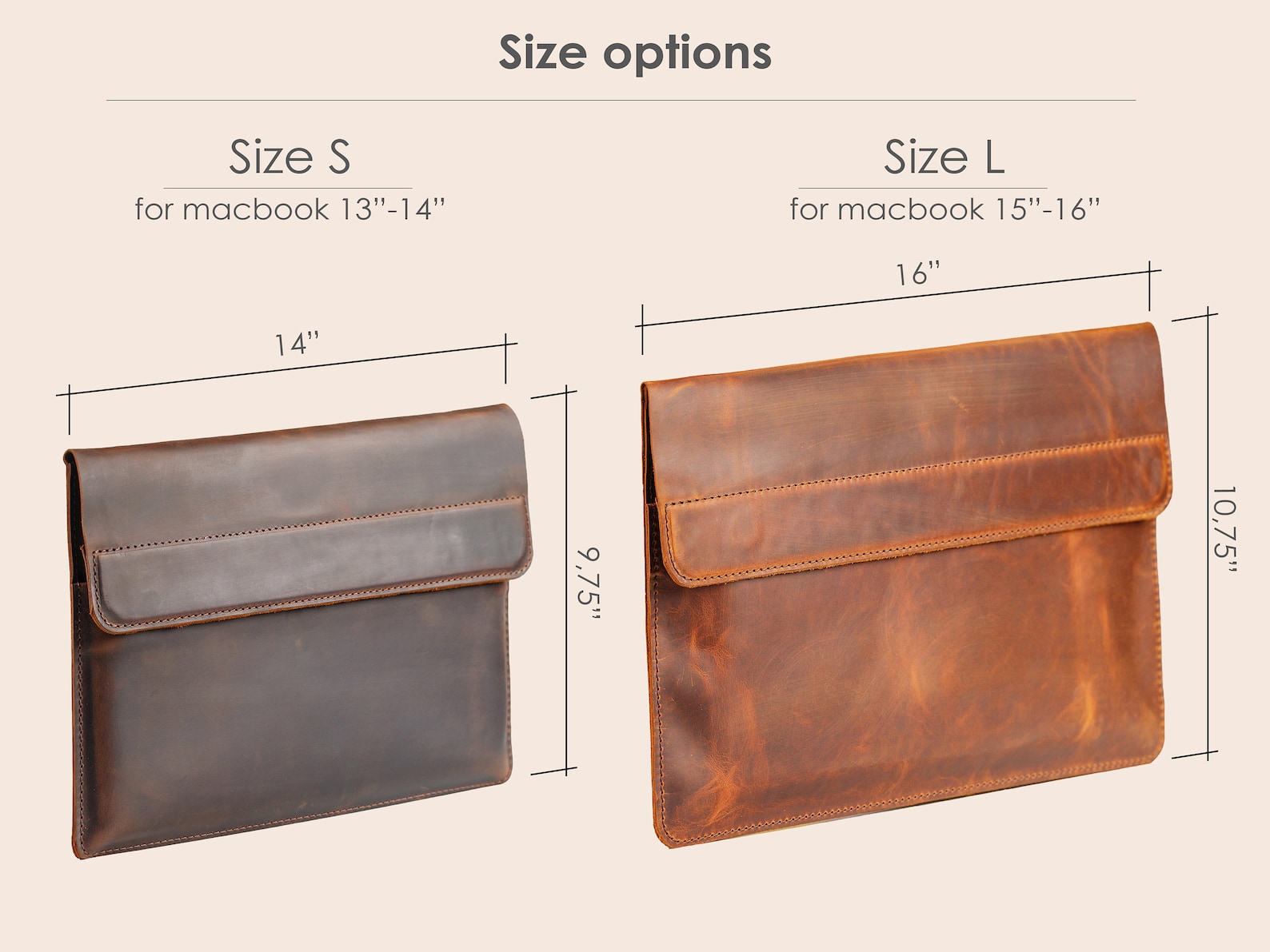 Handmade Leather Laptop Sleeve: Personalized Vintage Messenger Bag - Etsy