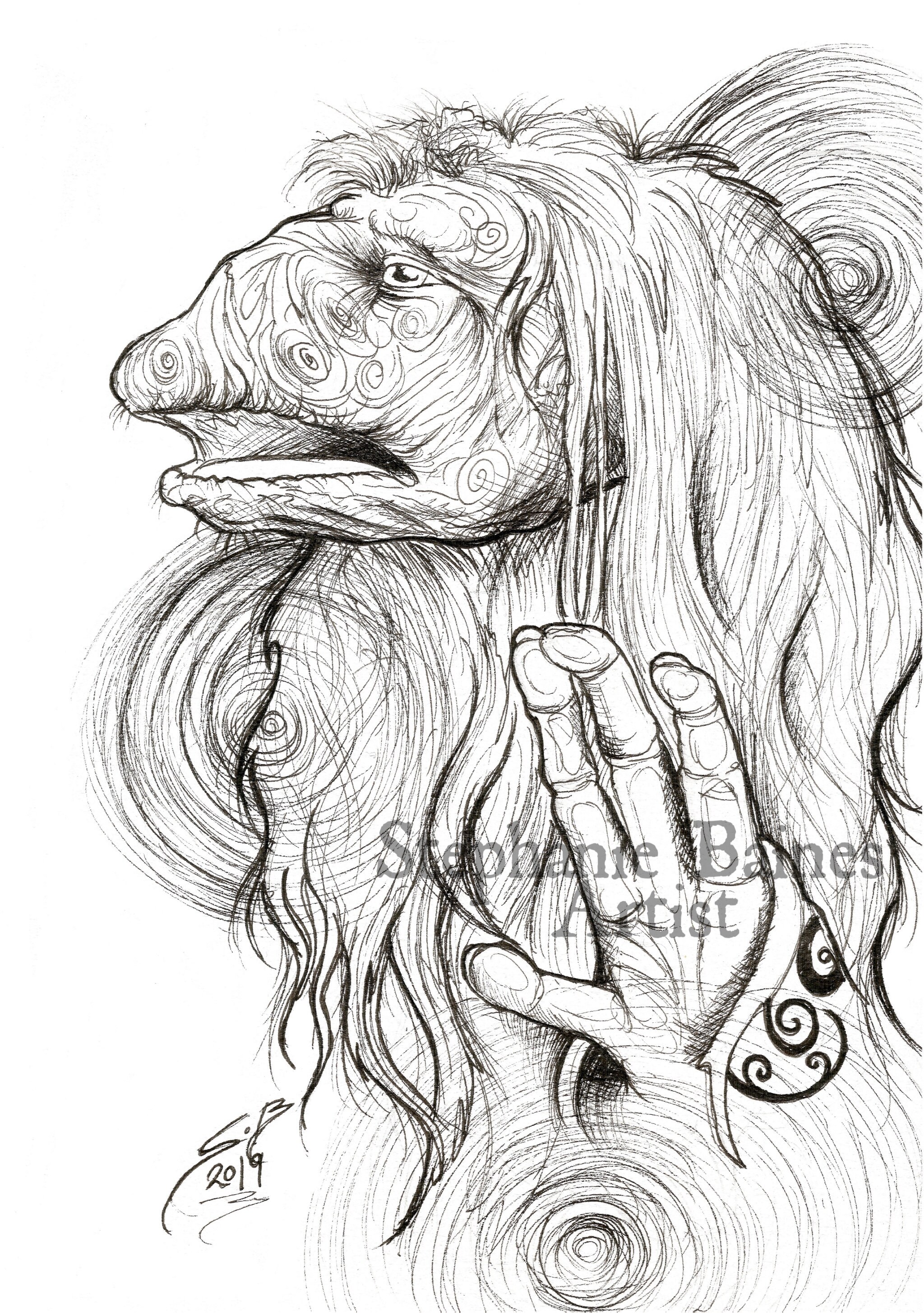 Dark Crystal Illustration