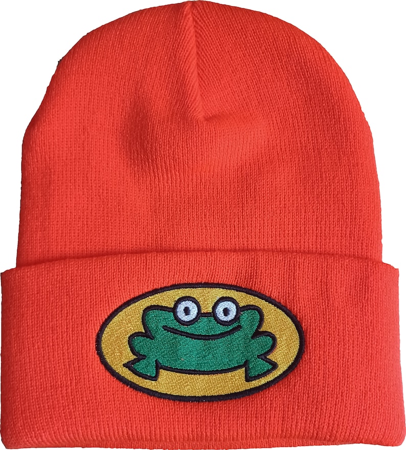Parappa the Rapper Frog Beanie - Etsy