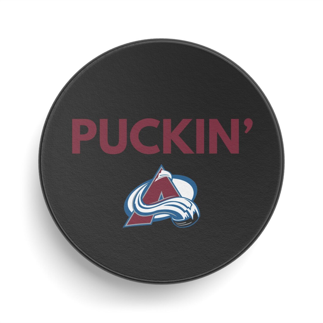 Colorado Avalanche Puckin' A Hockey Puck in Black | Sports Gift | Avs ...