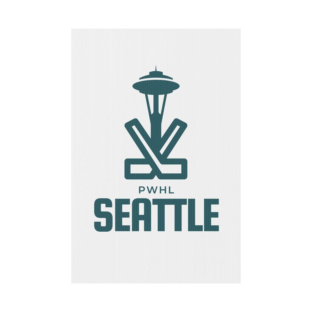 Seattle PWHL Hockey Plastic Yard Sign | Sports Decor | Team Spirit ...