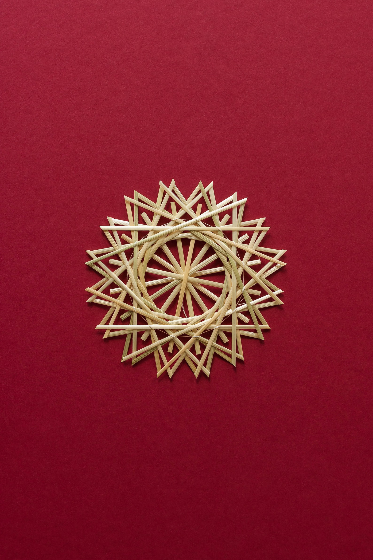 Straw Stars - Set of 5. Christmas Tree Decoration. Straw Stars. Straw ...