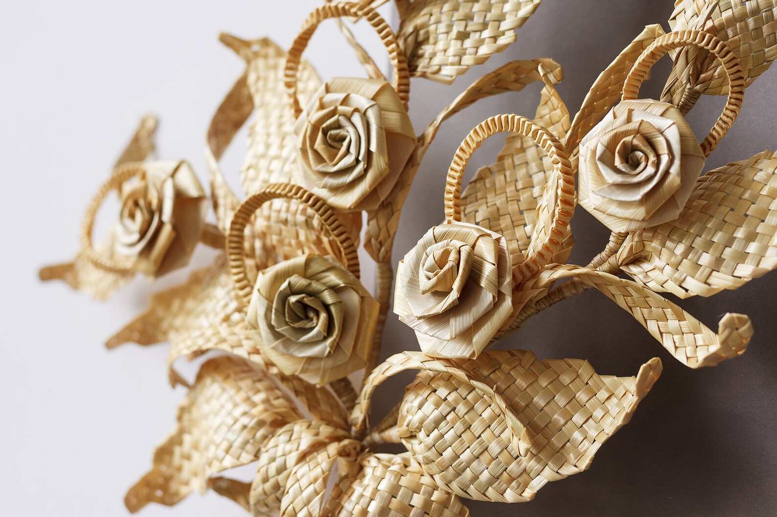 Wall Decoration Straw Wall Decoration Wall Decor Weaving - Etsy