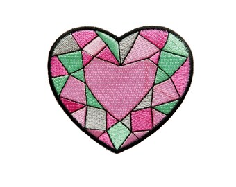 Heart patches | Etsy