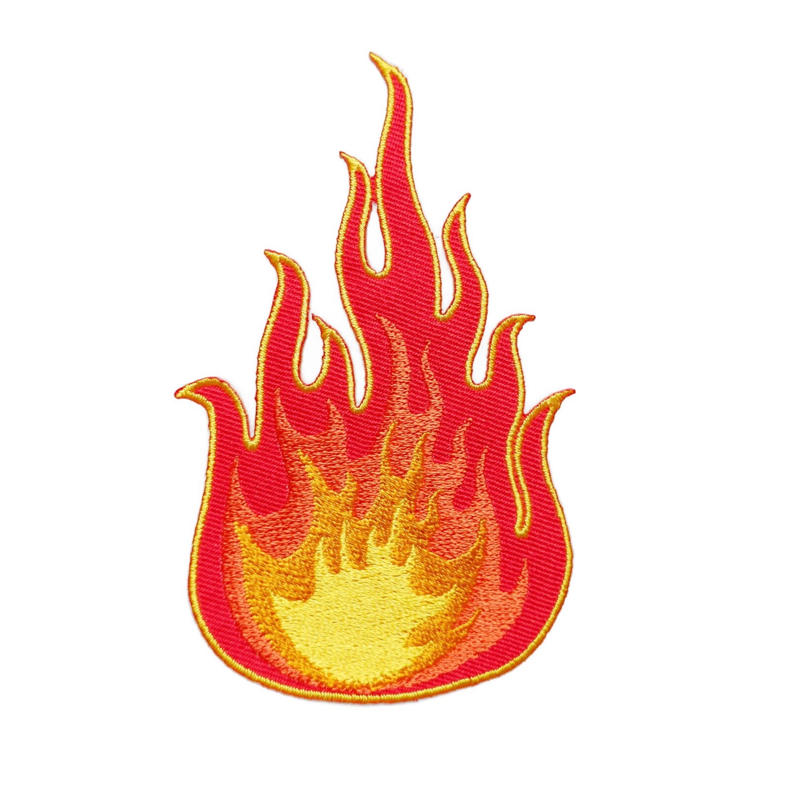 Fire Flame Blaze Patches Embroidered Sew Applique Iron on | Etsy