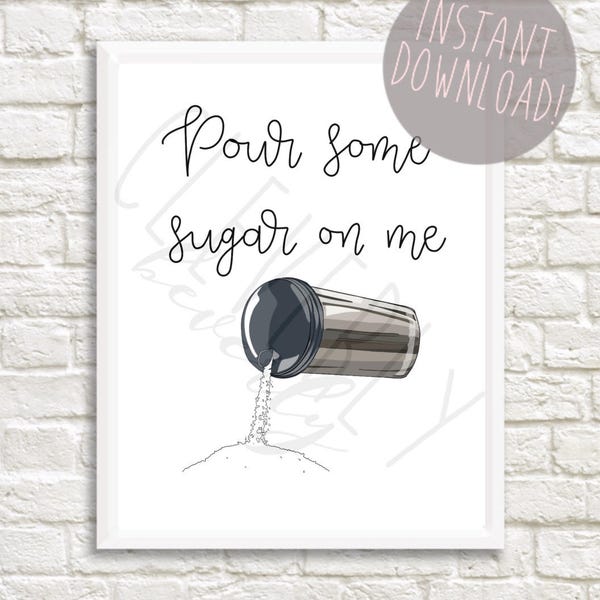 Pour Some Sugar - Etsy