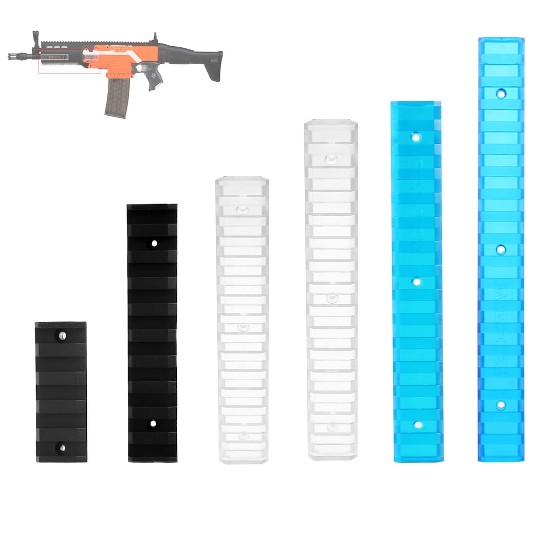 Worker Mod Tactical Picatinny Rail for Nerf Modify Toy - Etsy Portugal