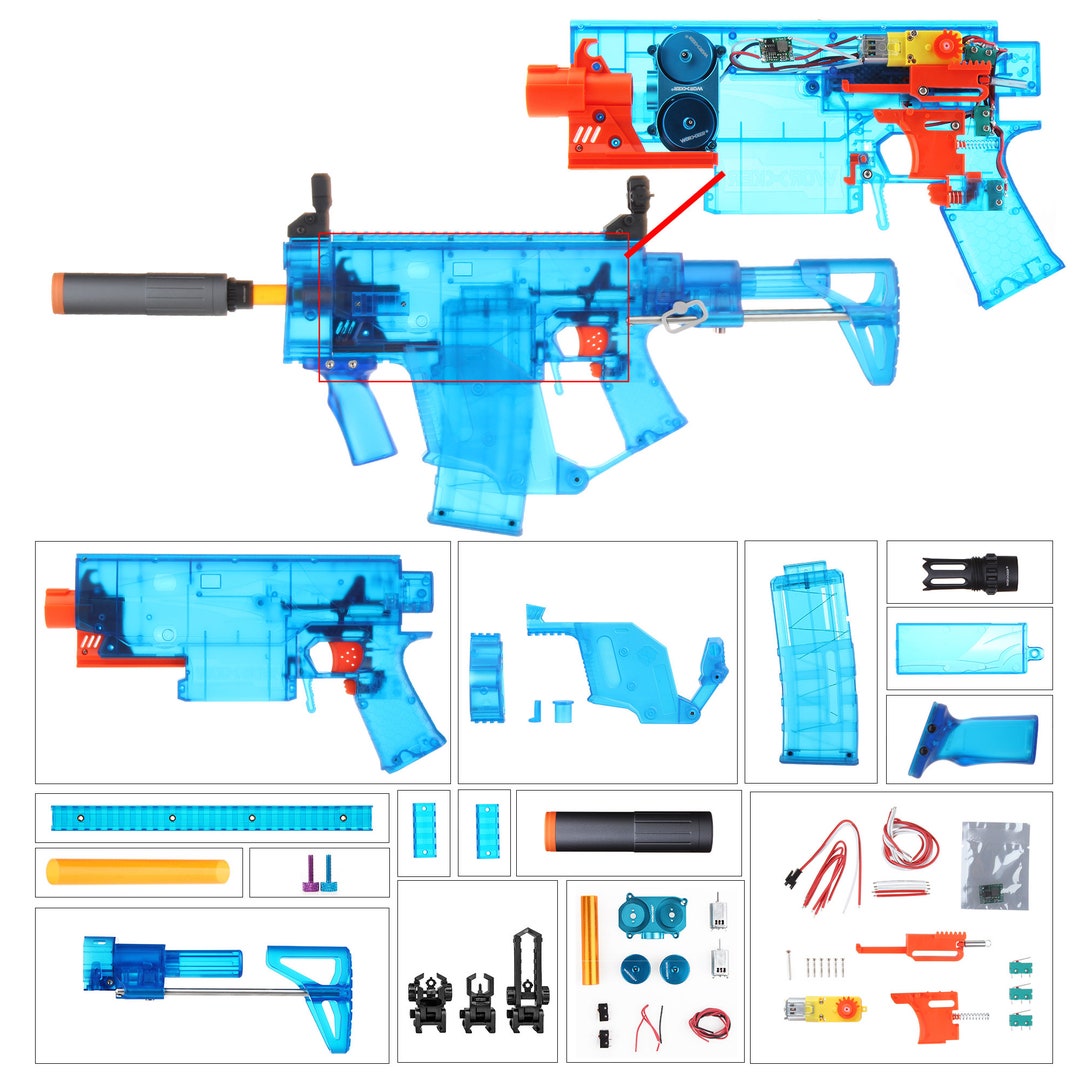 Worker Mod Swordfish Semi-automatic Kits DIY Modify Toy Type I - Etsy