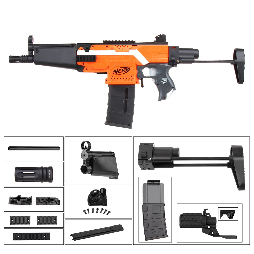 Worker Mod F10555 for Nerf Stryfe DIY Imitation Kit MP5-A Lightweight ...