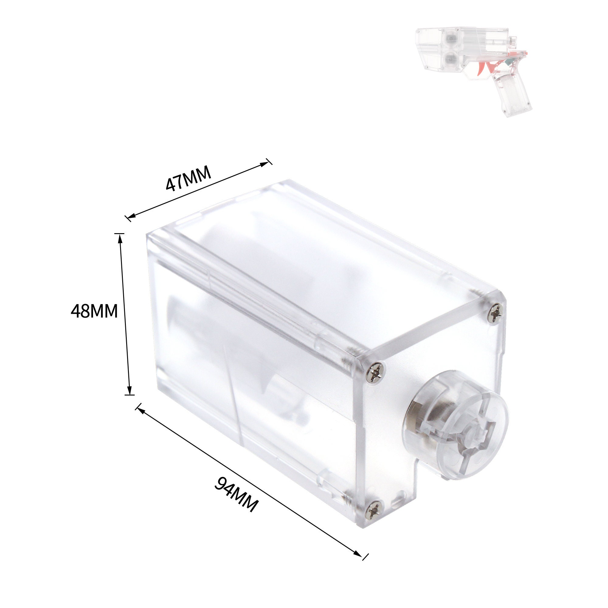 Worker Mod Hurricane Semi-automatic Electric Blaster for Nerf | Etsy
