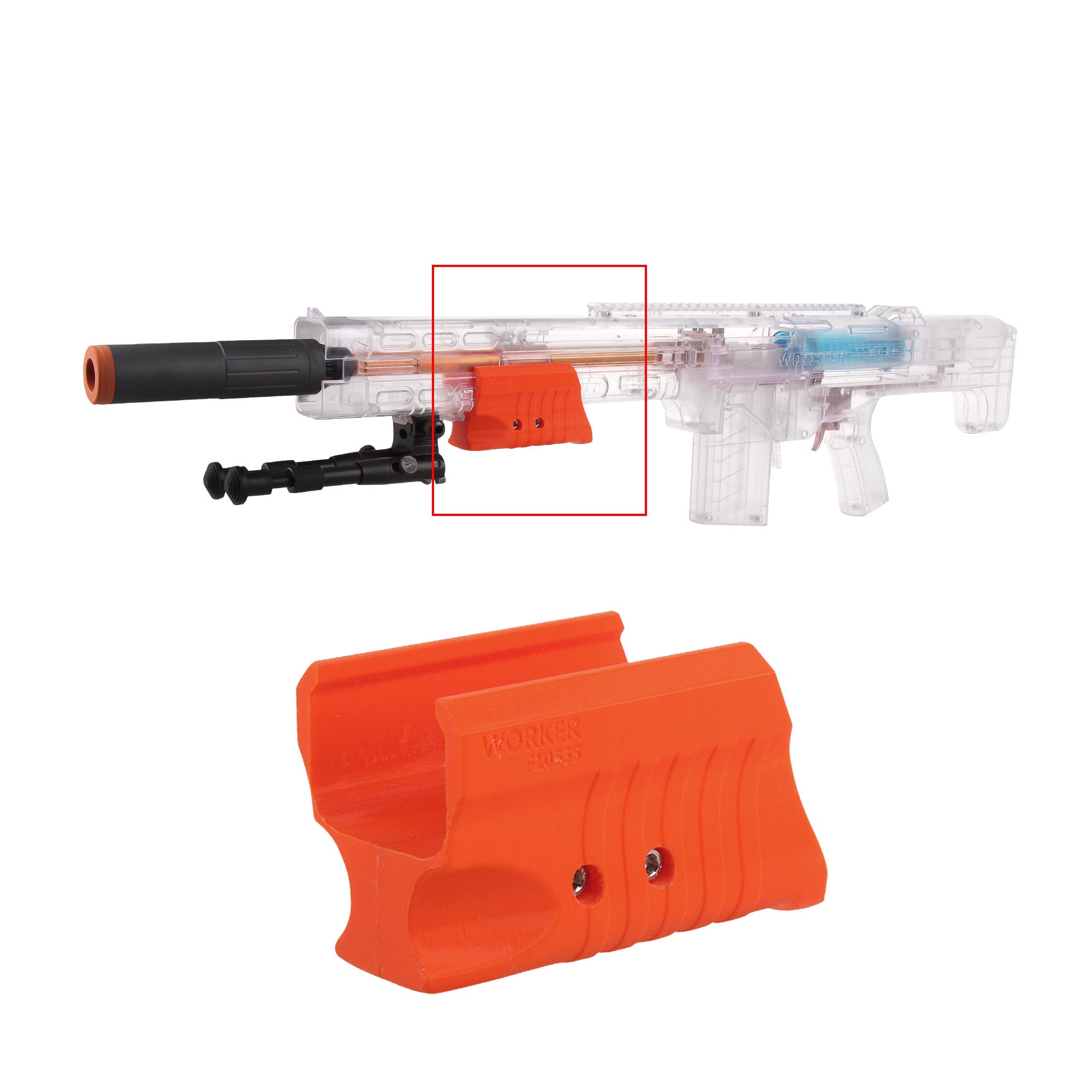 Worker Mod F10555 Terminator Hand Grip A Front Handle Kits Toy | Etsy