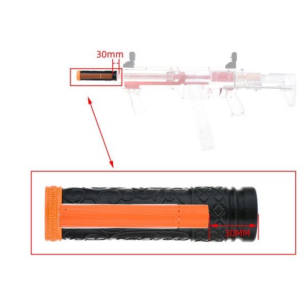 Nerf Scar Barrel - Etsy