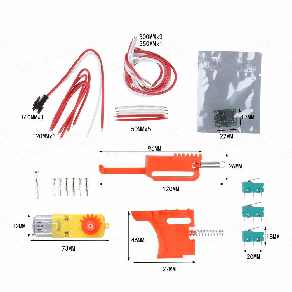 Worker Mod Swordfish Automatic Semi/full Auto Kits for - Etsy