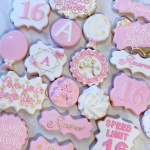 Sweet 16 Cookies - Etsy