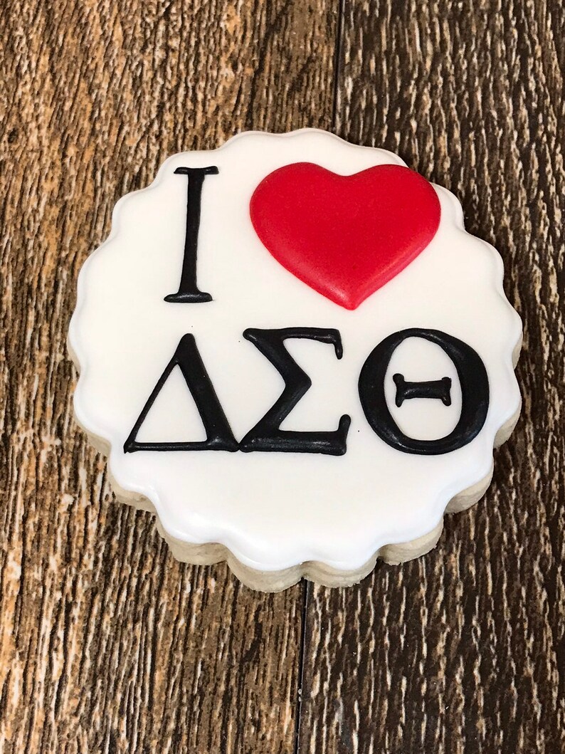 Delta Sigma Theta Greek Cookies - Etsy