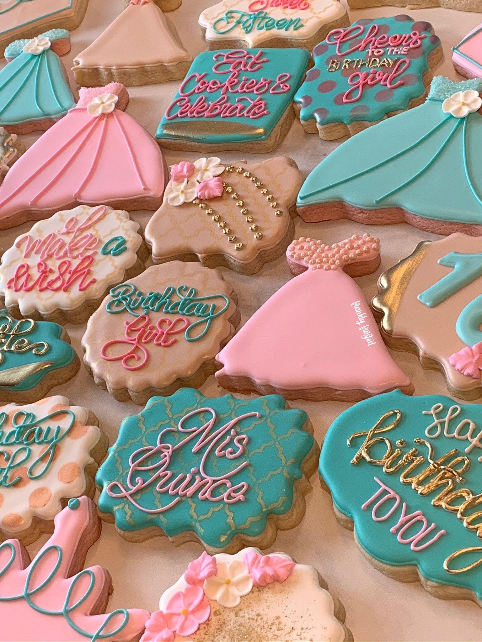 Quinceanera Cookies - Etsy