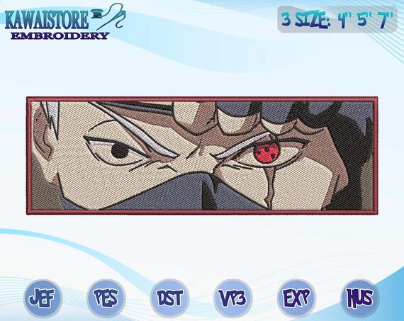 Anime Inspired Embroidery Designs Machine Embroidery Design - Etsy
