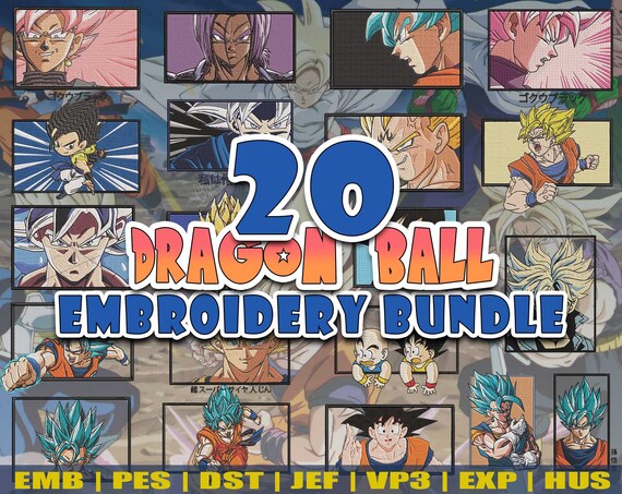 20 Anime Embroidery Design Bundle Embroidery Machine - Etsy
