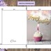 Cupcake Happy Birthday Printable Card, Digital Download - Etsy